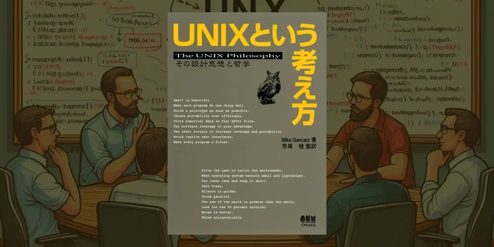『UNIXという考え方』 Mike Gancarz 【感想・備忘録】 - neputa note